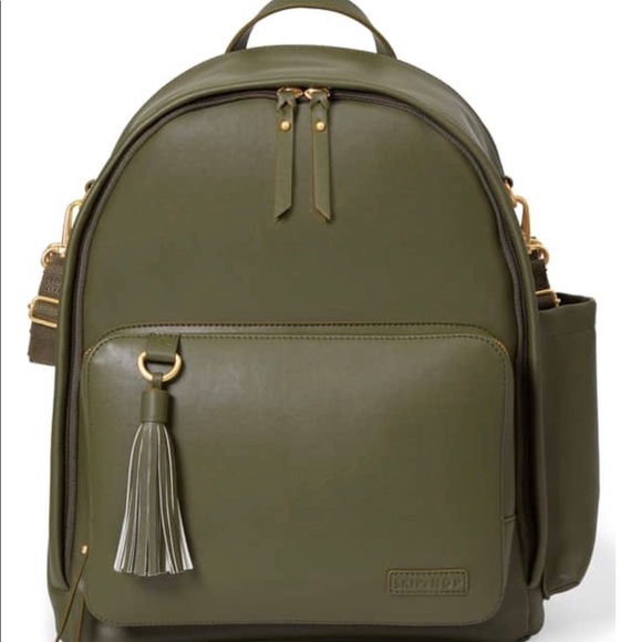 Skip Hop | Bags | Skip Hop Greenwich Diaper Backpack In Olive | Poshmark